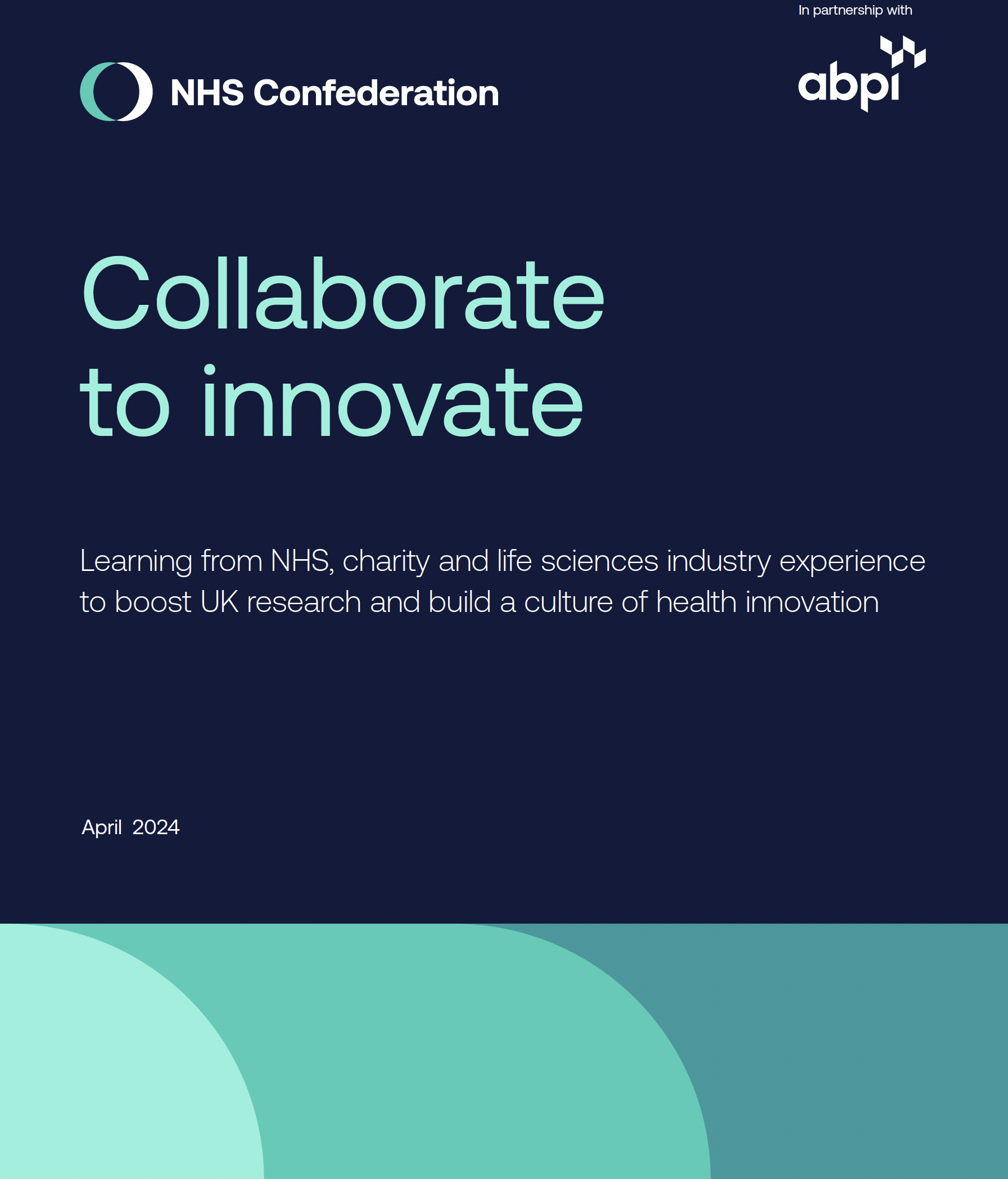 Collaborate to innovate: Learning from the NHS, charities and life ...