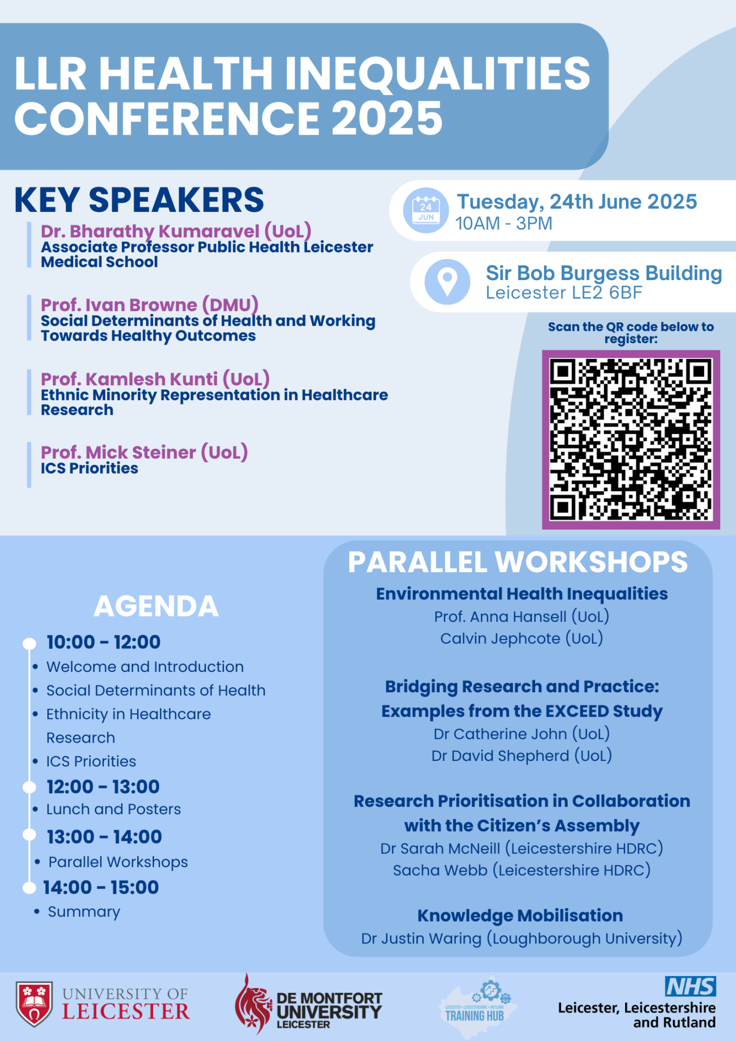 LLR Health Inequalities Conference 2025 - Leicestershire ...